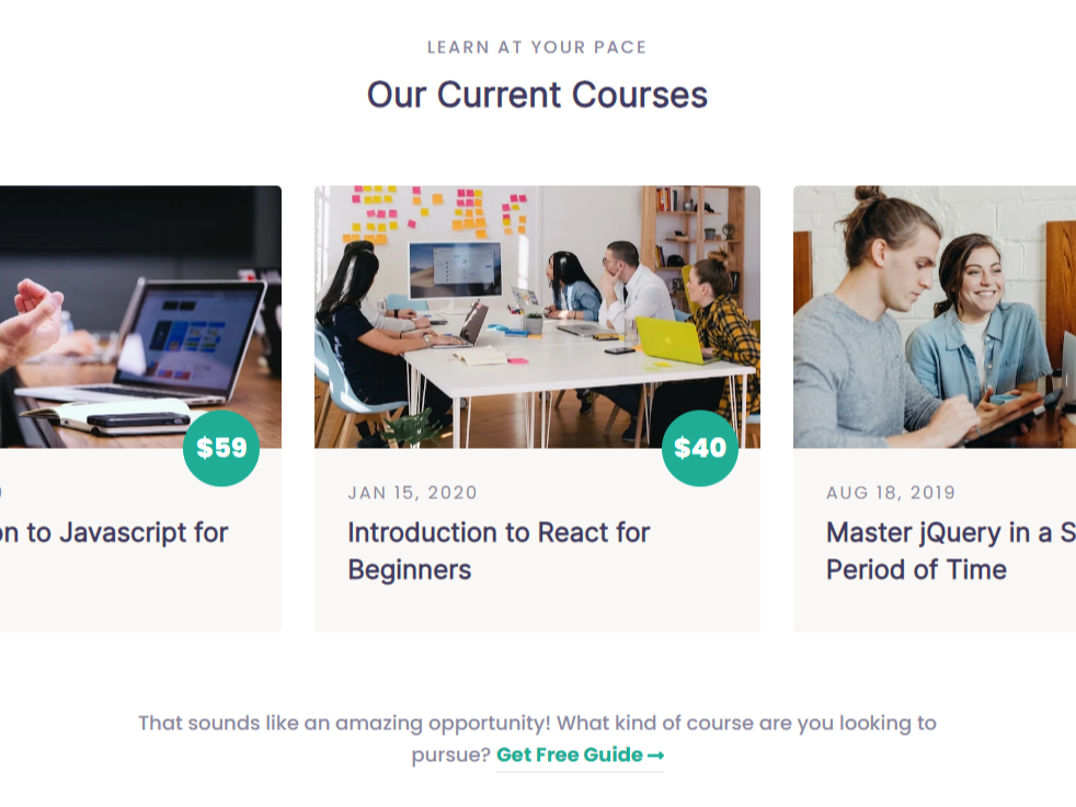 Multicolumn Card With Badge Module by Hermitcrabs